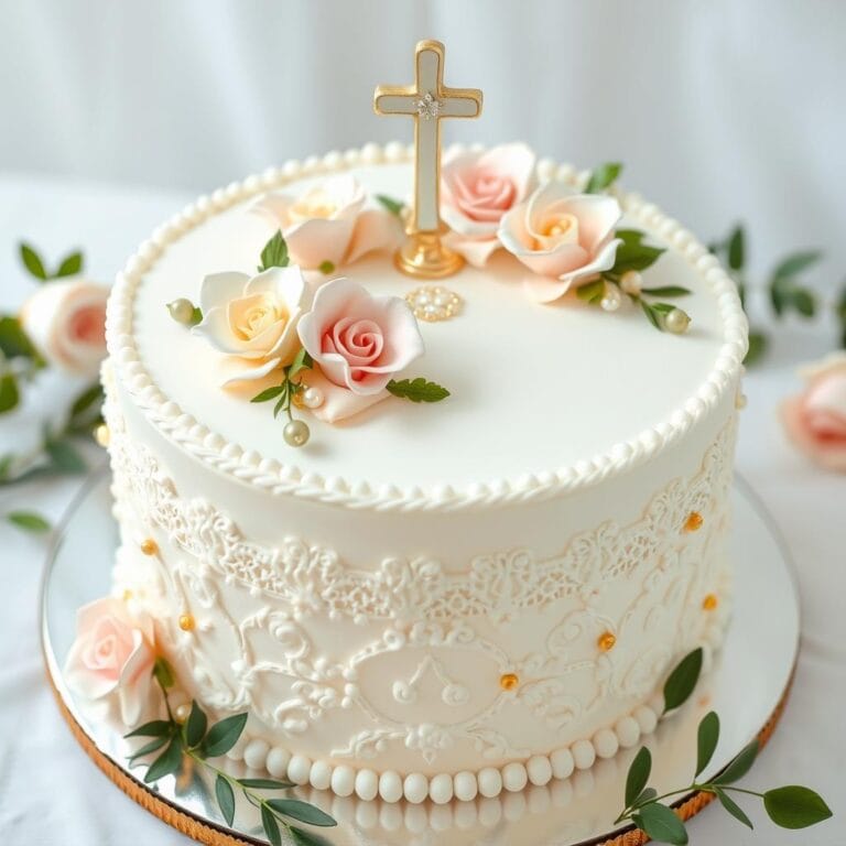 How To Decorate A Beautiful Baptism Cake That Impresses Everyone