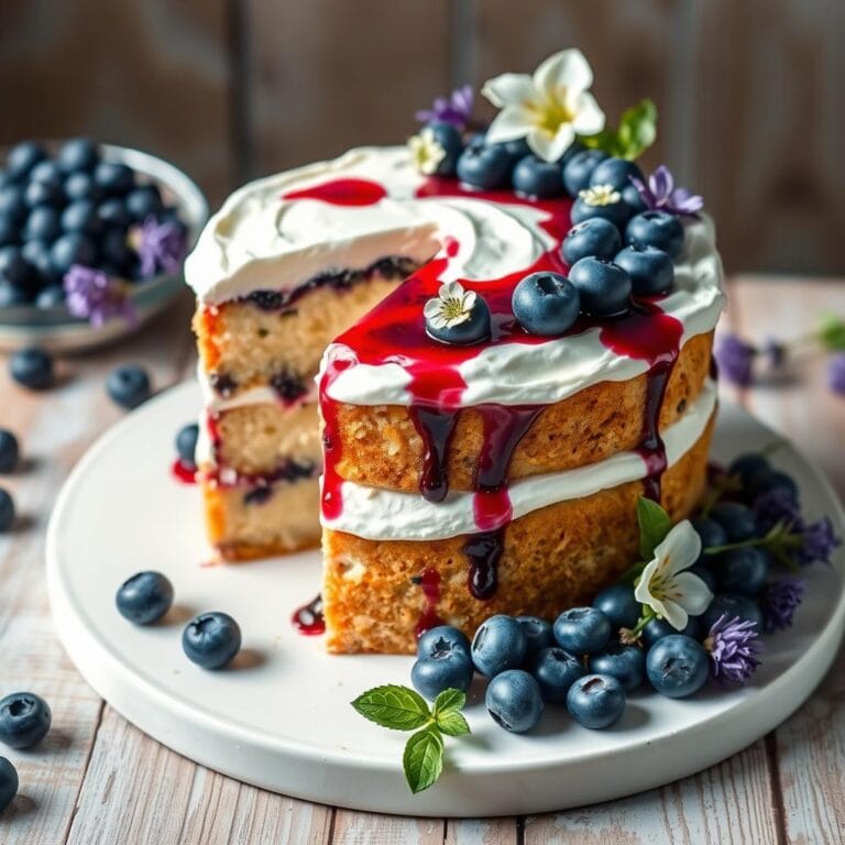 How To Make A Stunning Blue Cake That Wows Your Guests