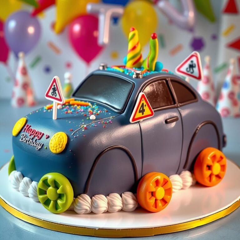 Hit The Road With This Creative Car Cake Design