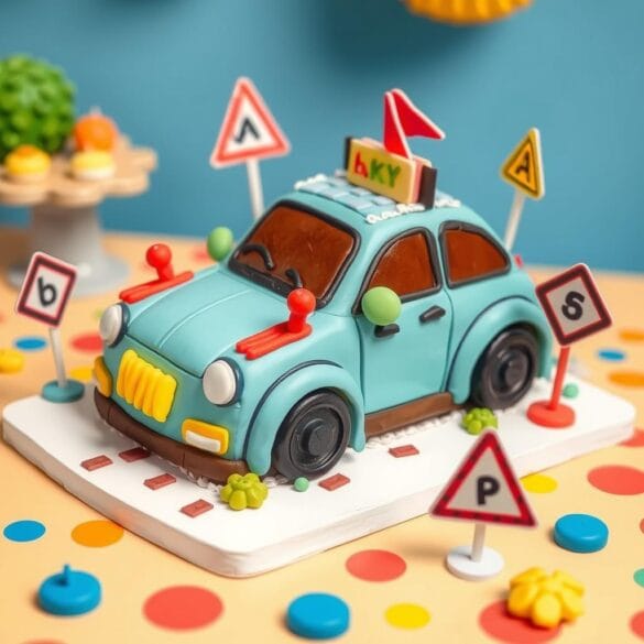 Hit The Road With This Creative Car Cake Design