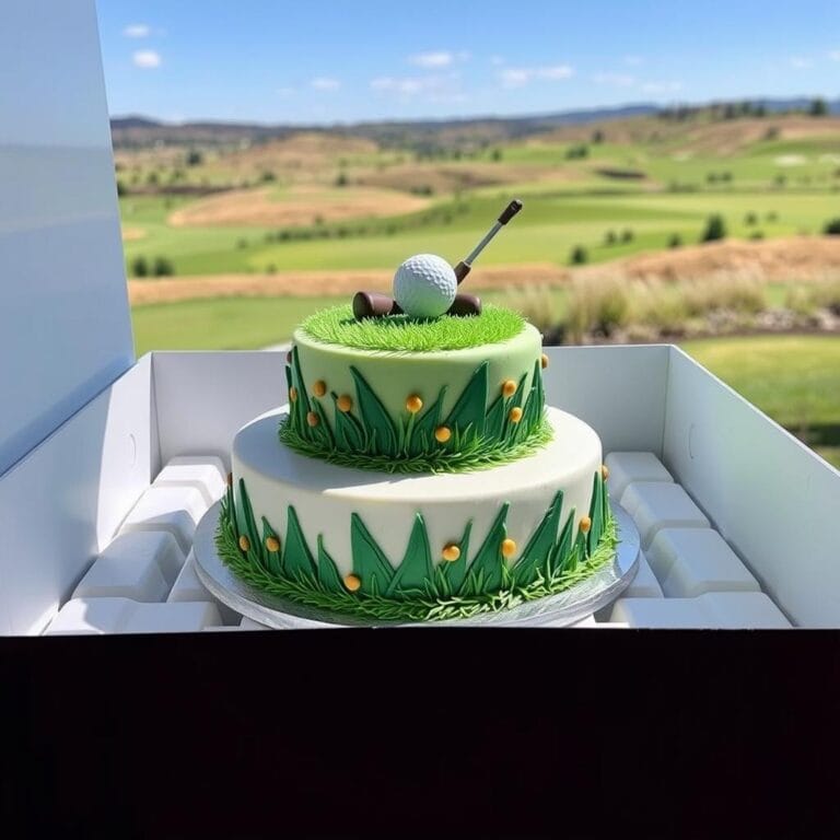 Hole-in-One Celebration With This Fun Golf Cake Idea