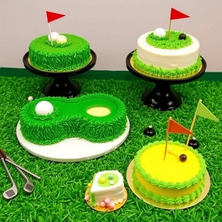 Hole-in-One Celebration With This Fun Golf Cake Idea