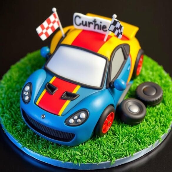 Hit The Road With This Creative Car Cake Design